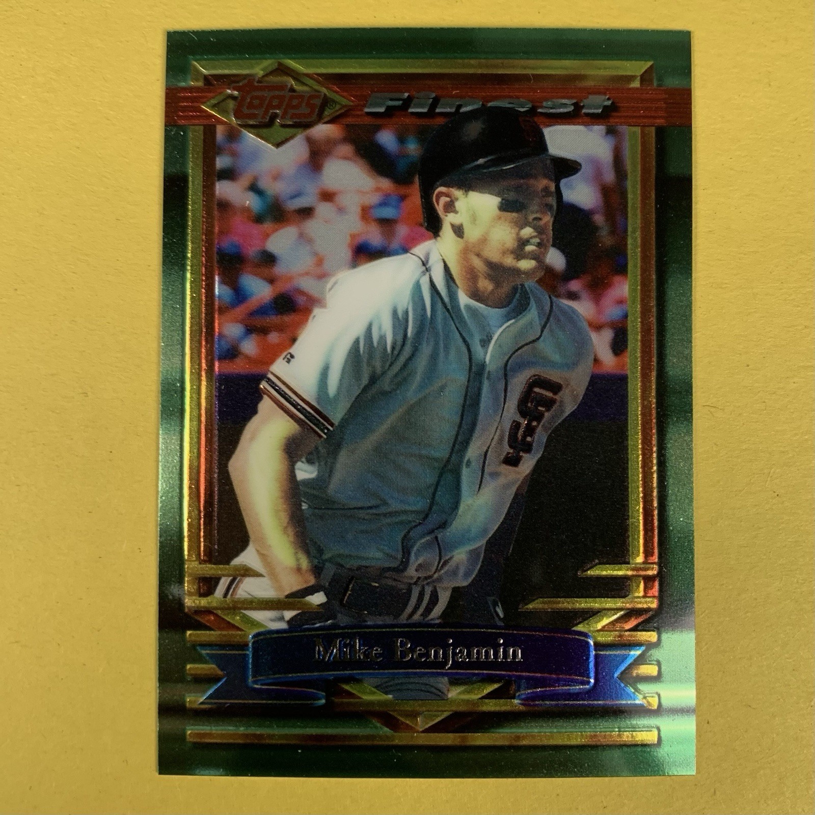 Mike Benjamin 1994 Topps Finest #197 Base Price Guide - Sports Card ...