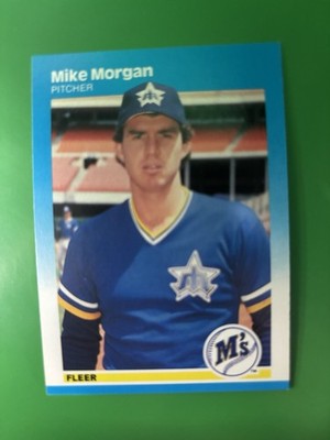 1987 Fleer Mike Morgan Seattle Mariners #591 | eBay