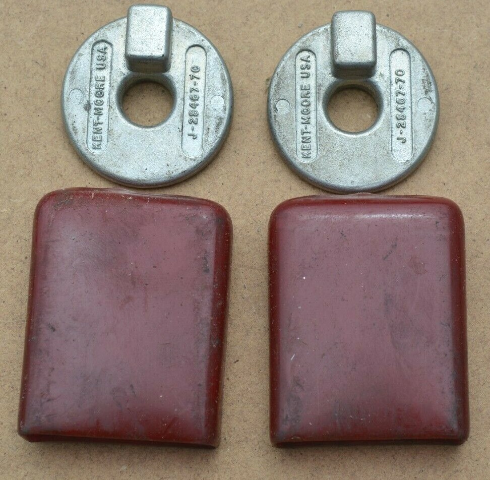 J28467-70 Engine Holding Fixture Adapter, 2 Tools 2 Protectors Kent ...