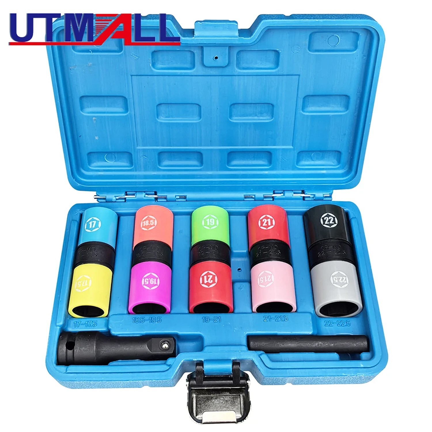 Lug Nut Impact Socket Set 1/2-Inch Drive | Innovative 10-IN-5 Flip ...