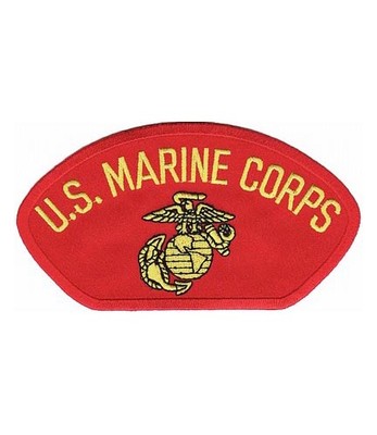 U.S. Marine Corps Red Hat Patch, Military Cap Patches | eBay