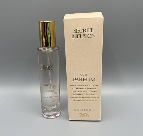 Zara Secret Infusion Perfume 1.01 fl. oz New | eBay