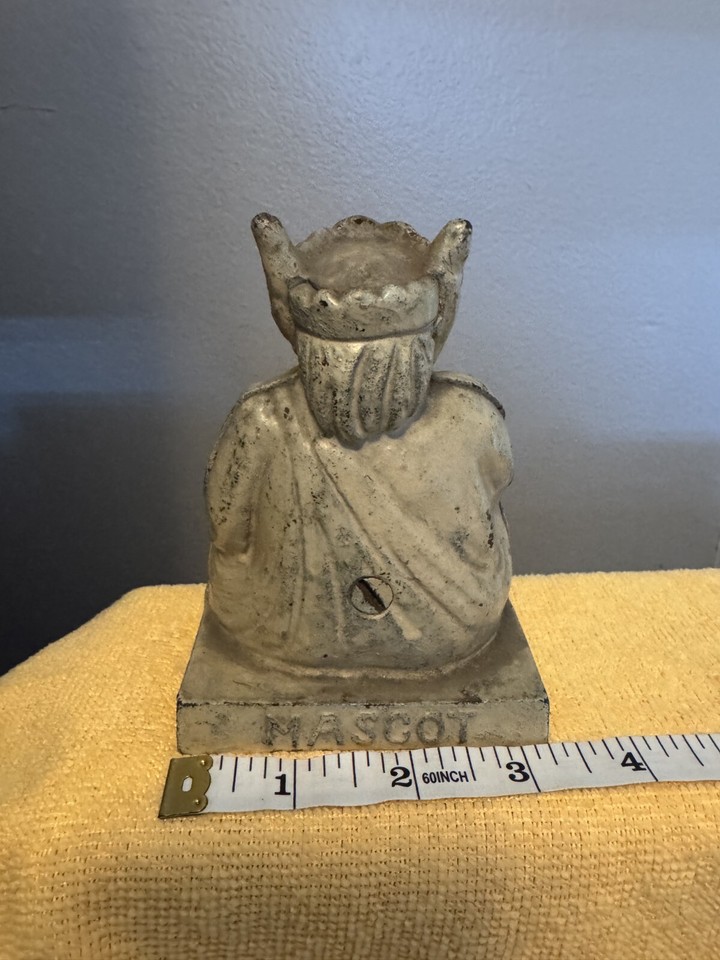 Vintage Cast Iron KING MIDAS Coin Bank – Mascot Still Bank GOLD Bag ...