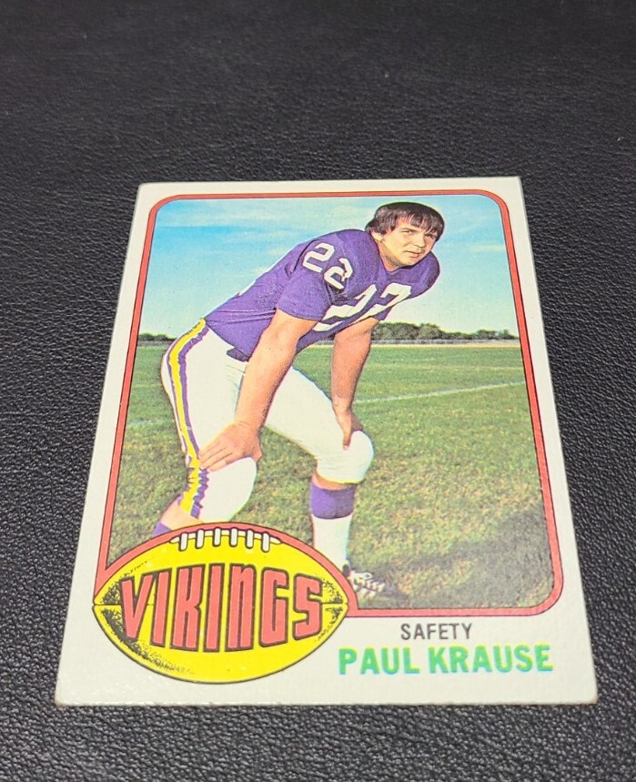 1976 Topps - #65 Paul Krause for sale online | eBay