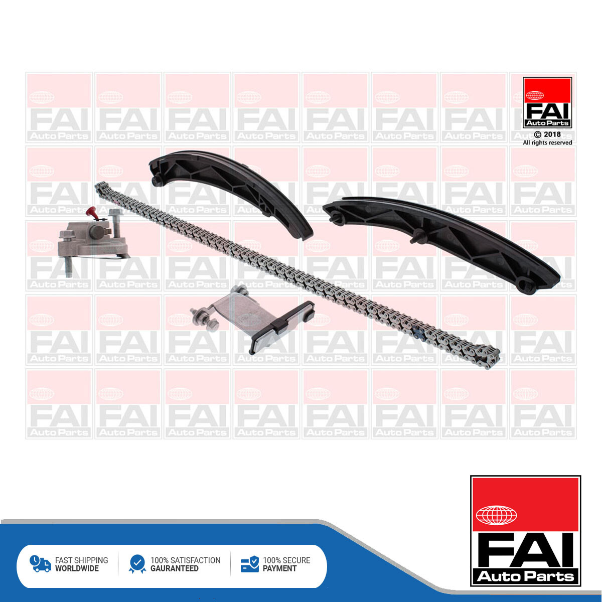 Fits Vauxhall Astra 2015- Corsa 2014- 1.0 Timing Chain Kit FAI #1 ...
