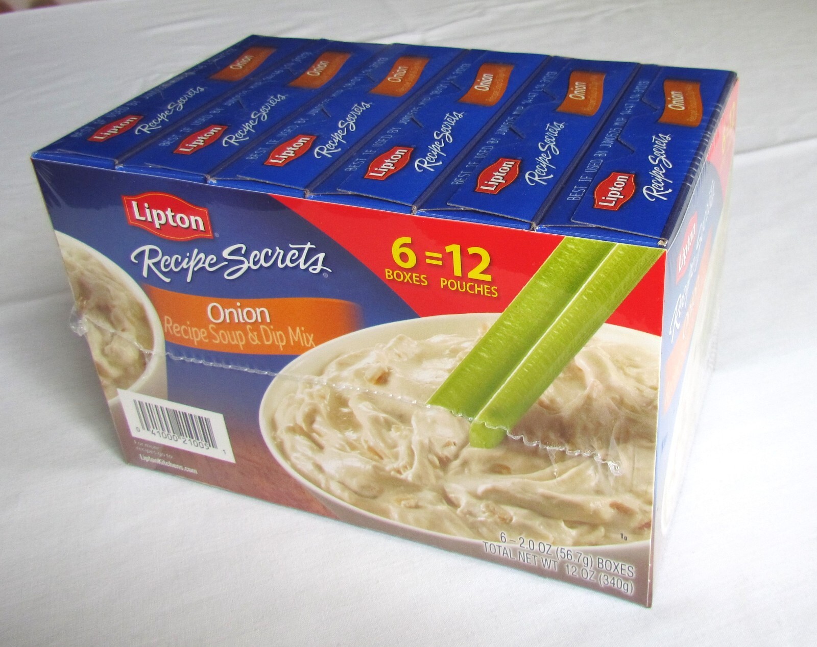 Lipton Onion Soup & Dip Mix - 6 Boxes, 2 (1 ounce packets) Each | eBay