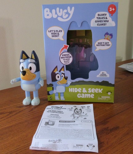 Bluey Hide & Seek Game; Hide Bluey & Listen to Find Her! Talks ...