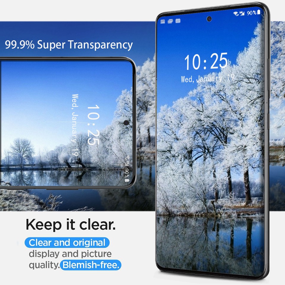 For Samsung Galaxy S20 FE Plus / S20 Ultra Clear Tempered Glass Screen ...