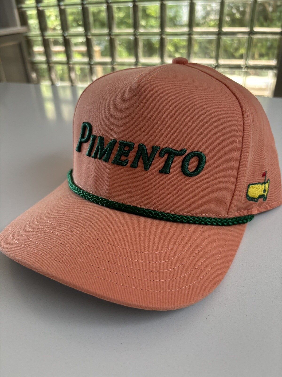 2024 Masters PIMENTO Embroidered Rope Hat Augusta National Snapback ...