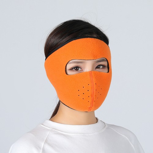 Winter Fleece Ski Mask Cycling Full Face Mask Cold Weather Warm ...