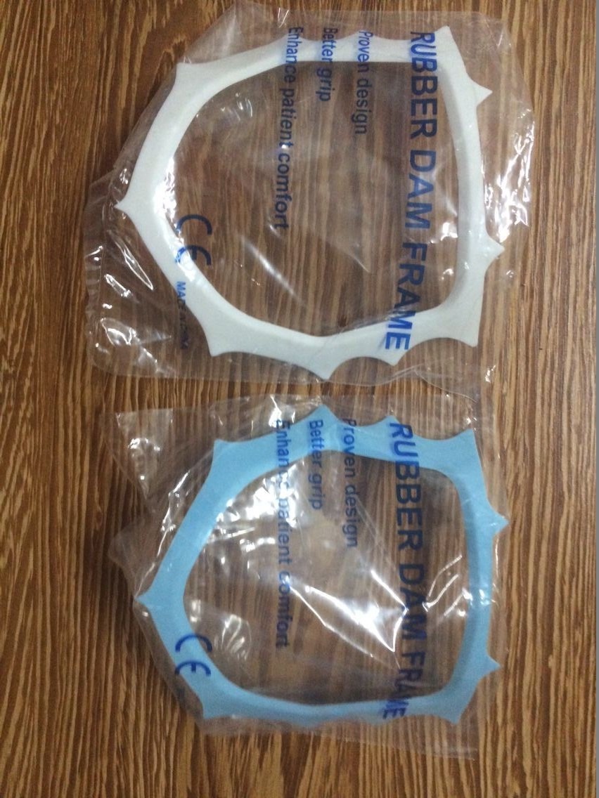 6 Pcs New Dental Plastic Rubber Dam Frame Holder Instrument Blue | eBay