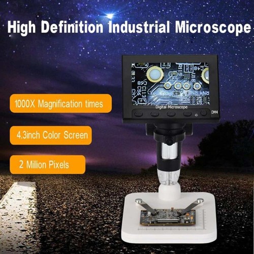 Elikliv 1000X Digital Microscope 4.3'' LCD Screen PCB Repair Magnifier ...