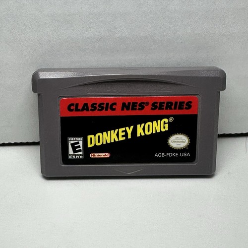 Donkey Kong Classic NES Series for Nintendo Game Boy Advance GBA ...