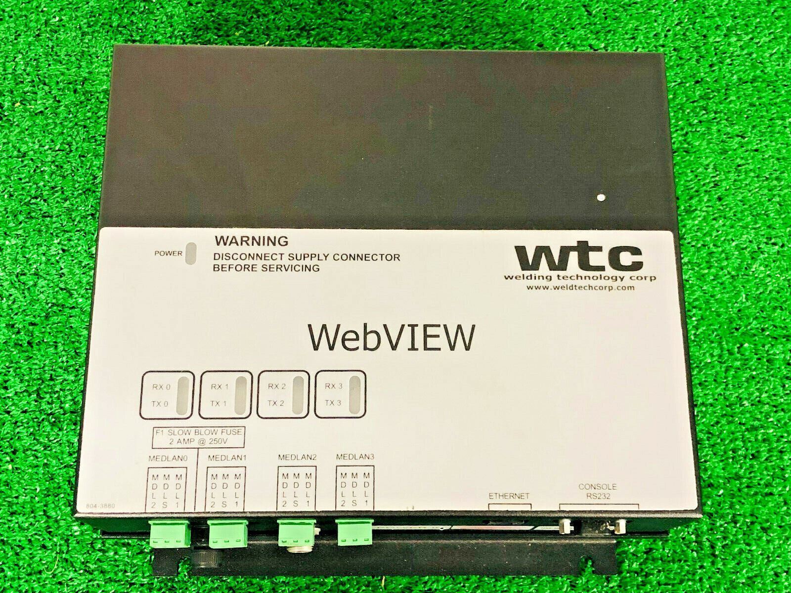 WTC Welding Technology Webview-Enet, Ethernet Terminal Control 986 ...