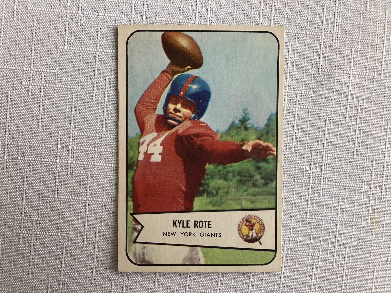 1954 Bowman Football #7…Kyle Rote | eBay