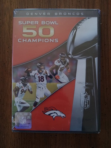 NFL Super Bowl 50 Champions: Denver Broncos [DVD] NEW! 883476150840 | eBay
