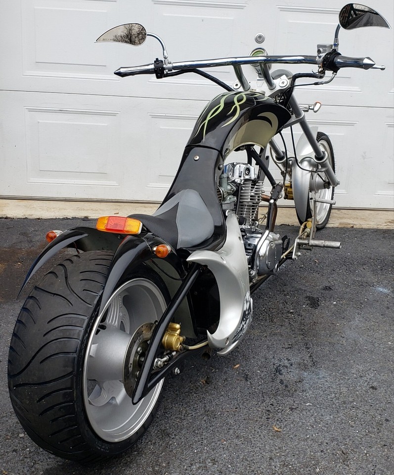 MINIBIKE CUSTOM SCORPION CHOPPER MOPED SCOOTER POCKET BIKE GO KART ...