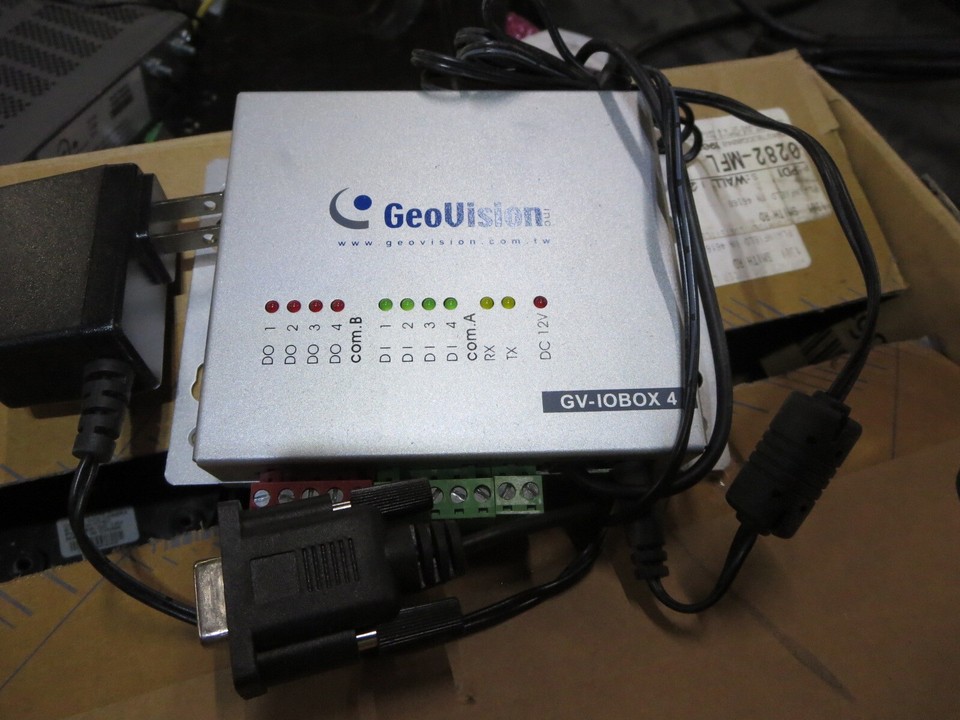 Geovision GV-IOBOX4 DTT 4 Port with Ethernet | eBay