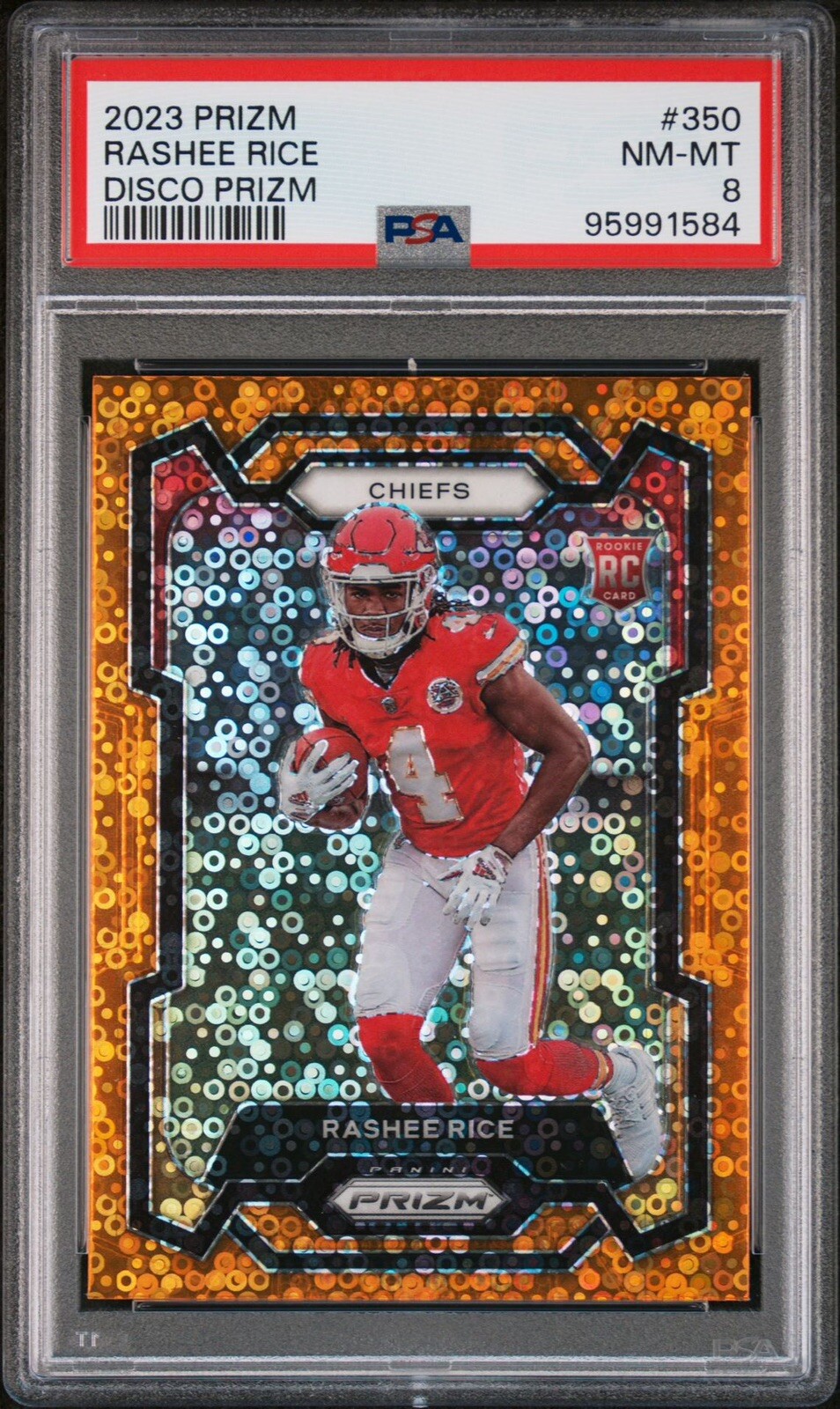 2023 Panini Prizm - Rookies Disco Prizm #350 Rashee Rice (RC) for sale ...