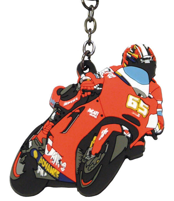 Officially Licensed MotoGP Key Ring Loris Capirossi #65 Keychain | eBay