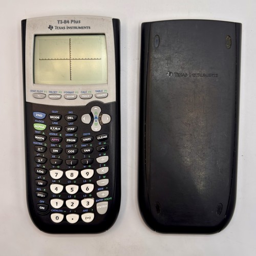 Texas Instruments TI-84 Plus Graphing Calculator W/ Cover - Tested | eBay