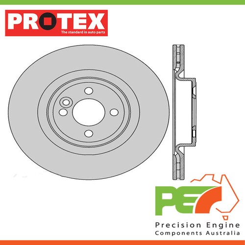 2x New *PROTEX* Disk Brake Rotors - Front For MINI COOPER R56 2D H/B ...