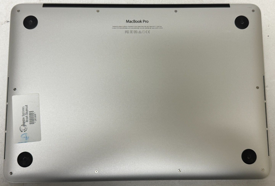 Apple MacBook Pro 13.3" (i5-5257u - 8GB RAM - 128GB SSD - MF839LL/A) | eBay