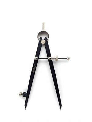 Taytools Premium Spring Caliper Divider / Pencil Compass, Ground Points ...