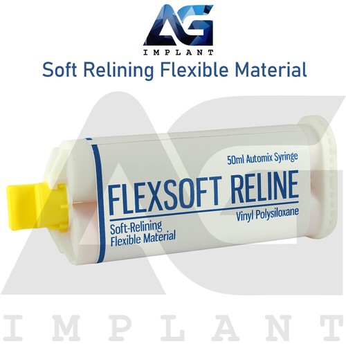 Permanent Soft Relining Flexible Material Dental Denture Liner Pink ...