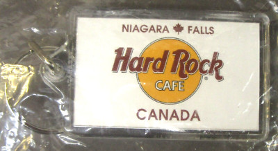 HARD ROCK CAFE Niagara Falls Canada keychain key chain MINT in package ...