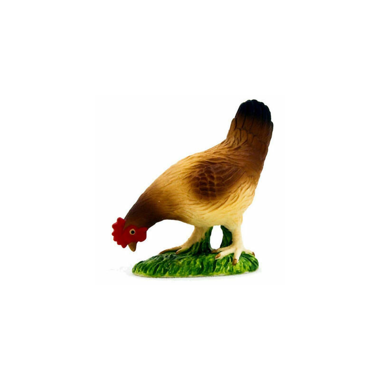 MOJO Hen Eating Animal Figure 387053 NEW Educational Learning Toys | eBay