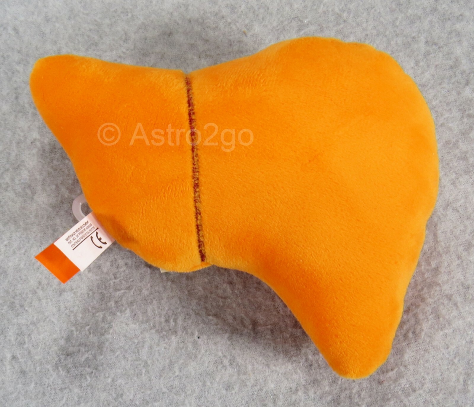 GIANT MICROBES-LIVER-Stuffed Plush Digestive Immune Endocrine Bile ...