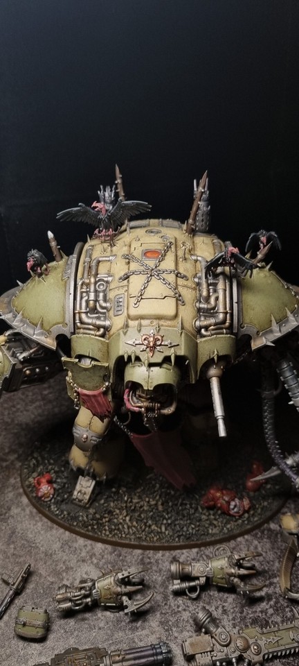 Chaos Knight And 2x Wardogs Army Comission Painted made to order ...