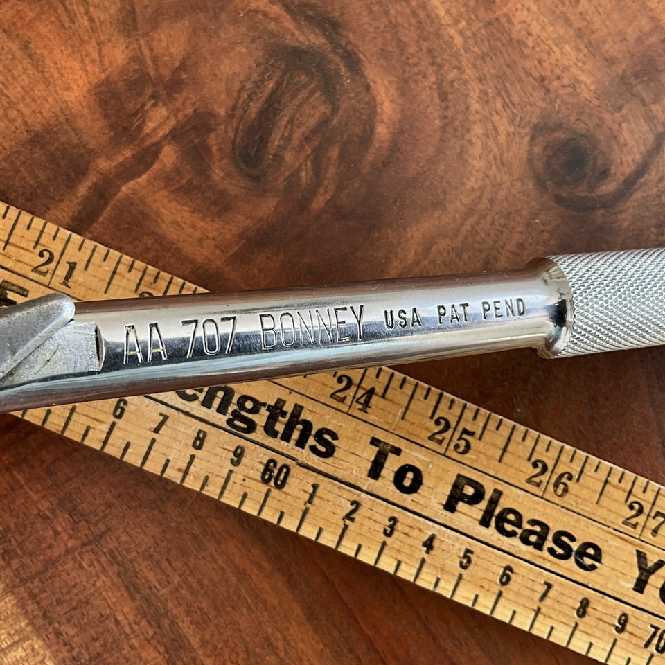 Vintage Bonney 1/2'' Drive Ratchet Model AA 707 USA | eBay