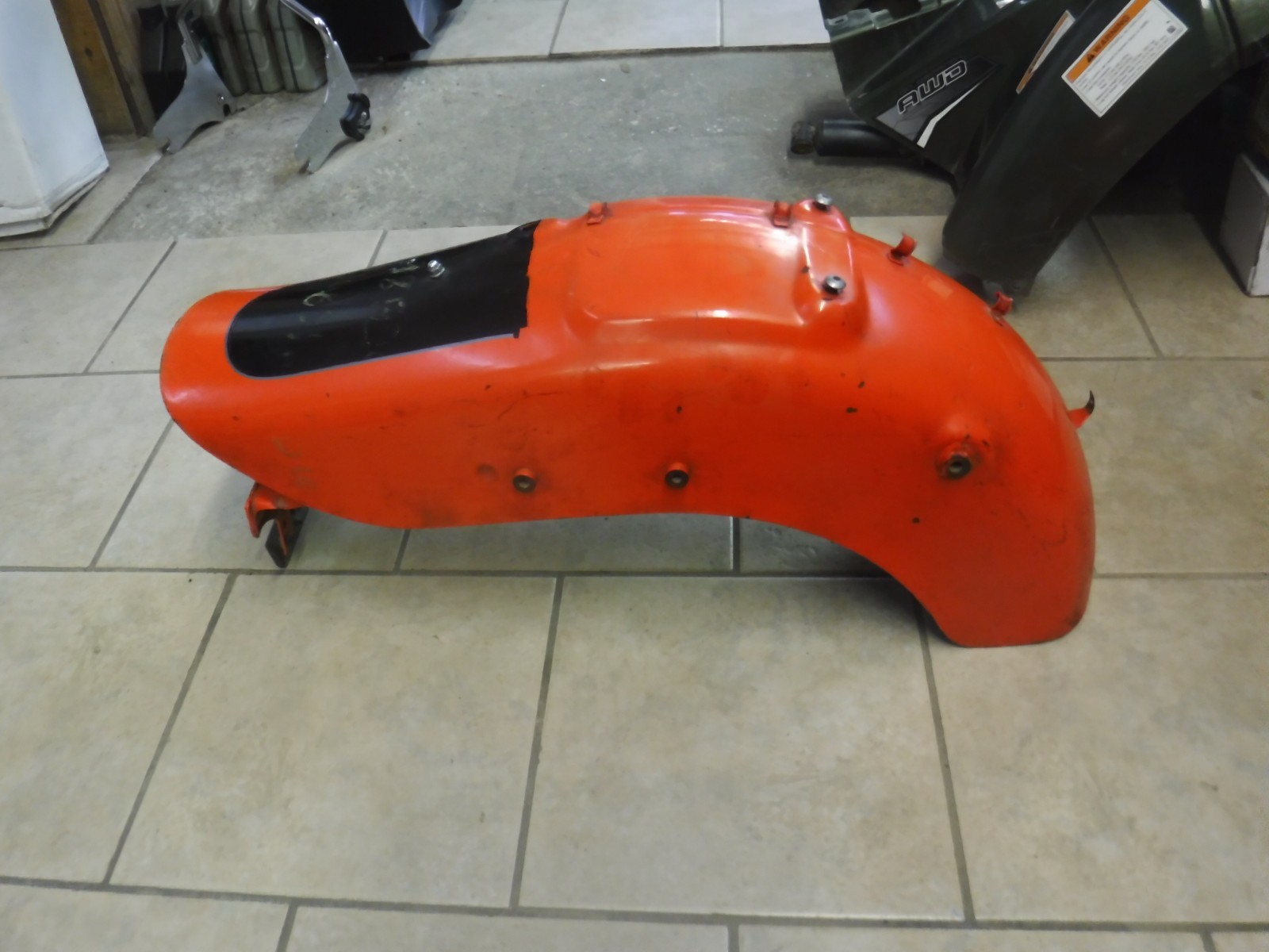 01 02 03 04 05 06 07 Honda VT1100 C Rear Wheel Fender Orange RF006 | eBay