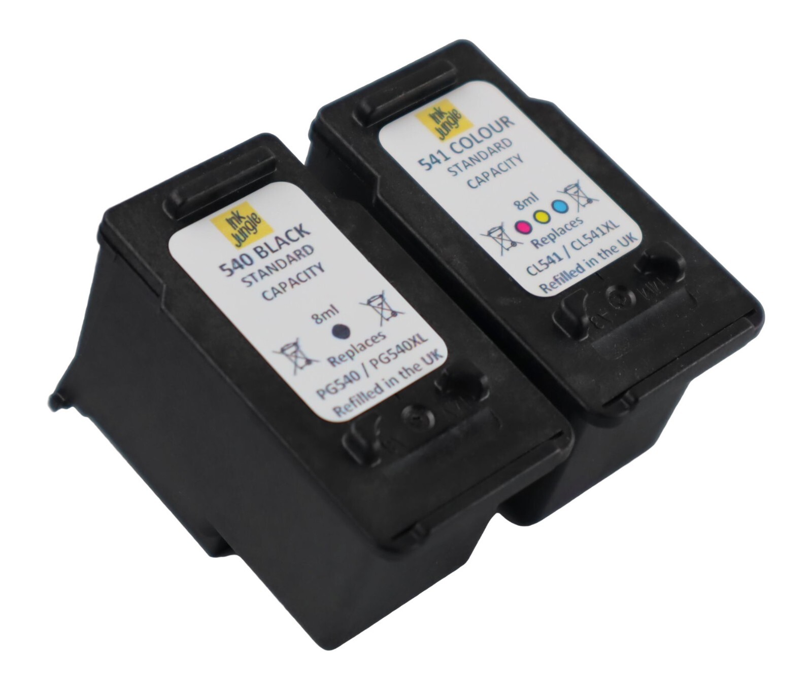 PG540 Black & CL541 Colour Ink Cartridge For Canon PIXMA TS5151 Inkjet ...