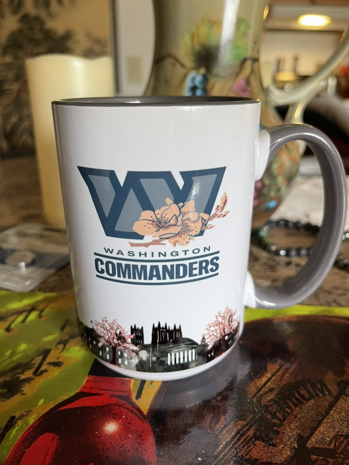 Washington Commanders 15 oz Mug Cherry Blossom Edition | eBay