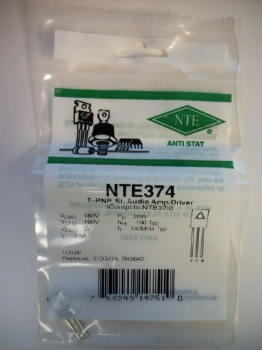 NTE Electronics - NTE332 NTE340 NTE363 NTE374 NTE376 NTE384 NTE389 | eBay