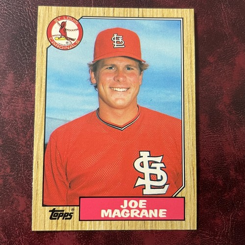 1987 Topps Traded Set JOE MAGRANE ROOKIE #72T CARDINALS ** MINT ** HIGH ...