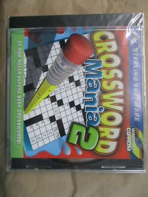 Sterling Software CROSSWORD Mania 2 PC CD-ROM Puzzle Game | eBay