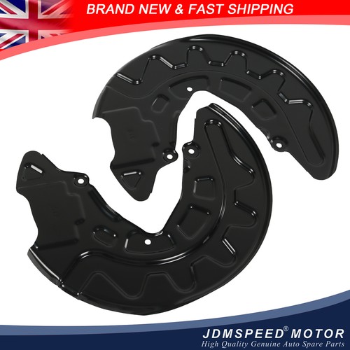 Brake Disc Splash Panels Front X2 Fit VW Golf Golf Sportsvan Golf Van ...