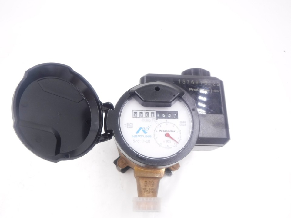 Neptune 5/8"MNPT ProCoder T-10 Water Meter R900 v4 R900M RPD2F11 | eBay