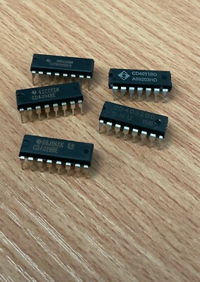 4000 series IC chips CD4049B CD4019BE CD4011BD | eBay UK