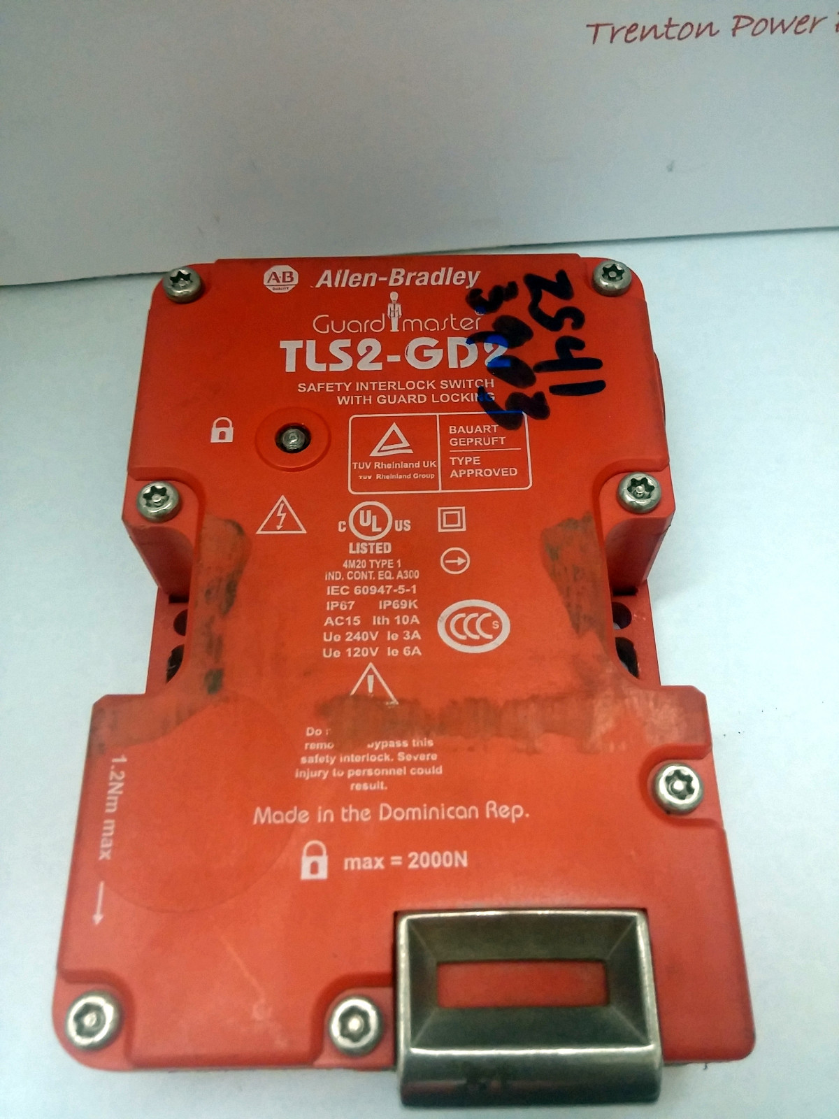 Allen Bradley Guardmaster LTD Safety Switch TLS2-GD2 (OTH044) | eBay