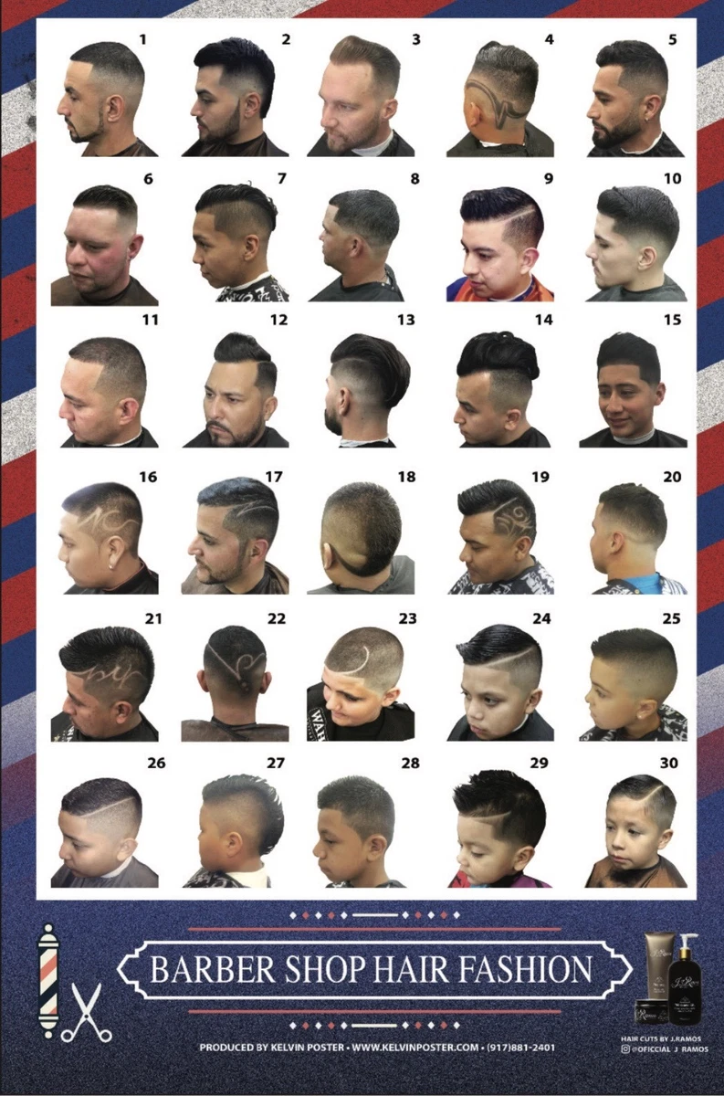 Barber Shop Haircut Poster