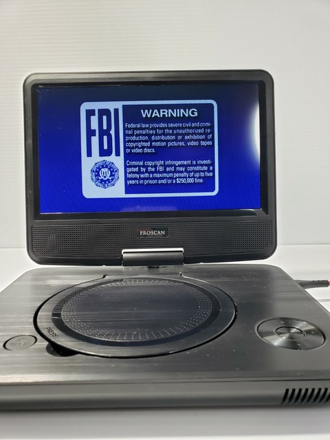 PROSCAN PDVD9325 Portable DVD Player with Swivel Screen for sale online ...