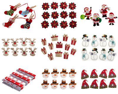 Christmas Embellishments Handmade Card Making Decorations Xmas Card ...