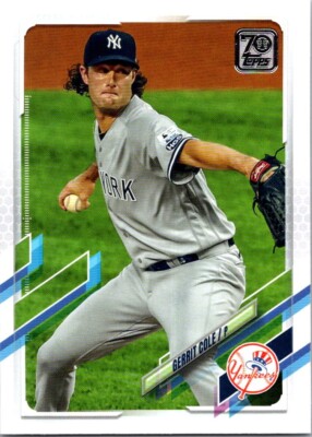 2021 Topps Gerrit Cole #95 New York Yankees Baseball Card | eBay