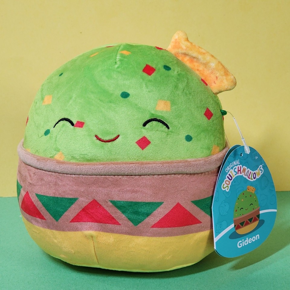 Squishmallows Food Squad Gideon the Green Avocado Guacamole 7" NWT ...