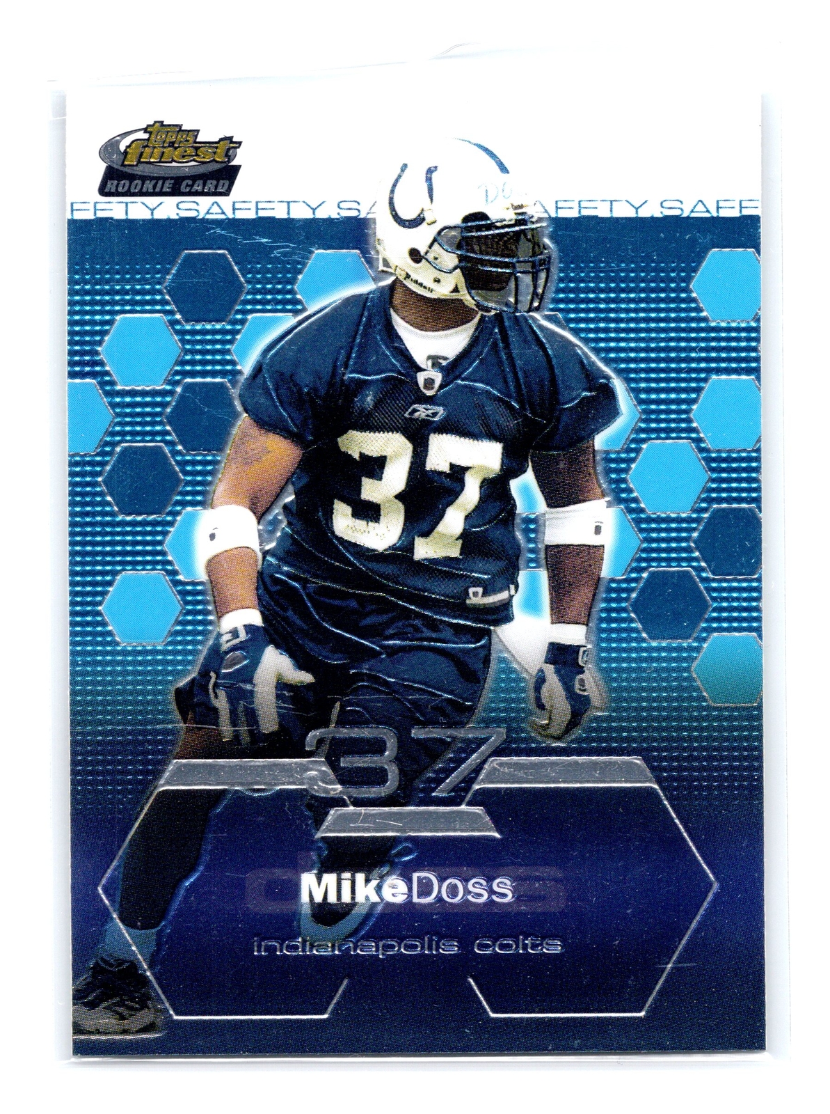 2003 Finest Football #77 Mike Doss Rookie RC Indianapolis Colts | eBay